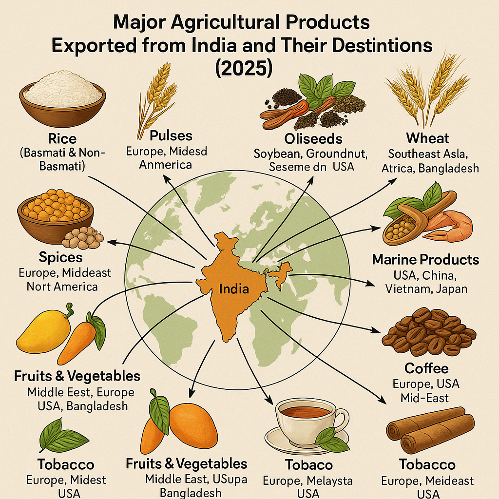 Mapping India’s Agricultural Exports – "Connecting communities ...