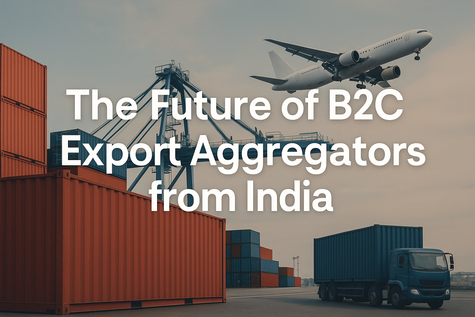 The Future of B2C Export Aggregators from India: From Parcel Pushers to ...