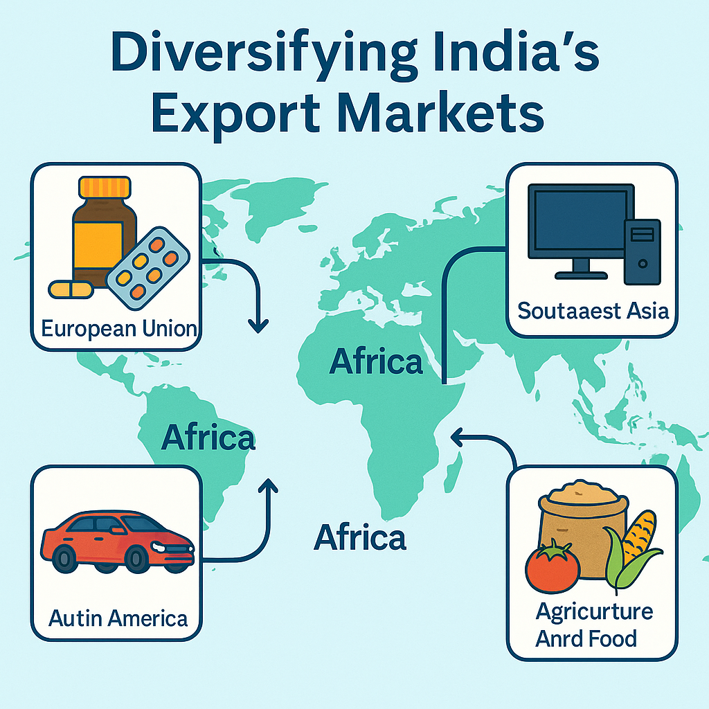 Diversifying India’s Export Markets: Products, Opportunities & Scale 🌐 ...
