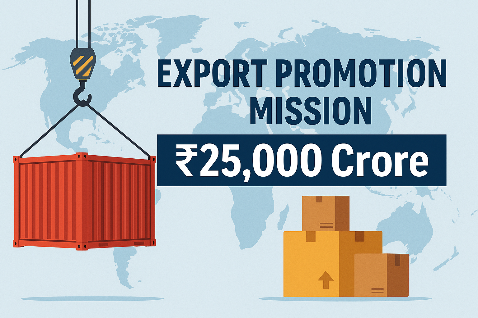 Export Promotion Mission: A ₹25,000 Crore Push to Shield Indian Trade ...
