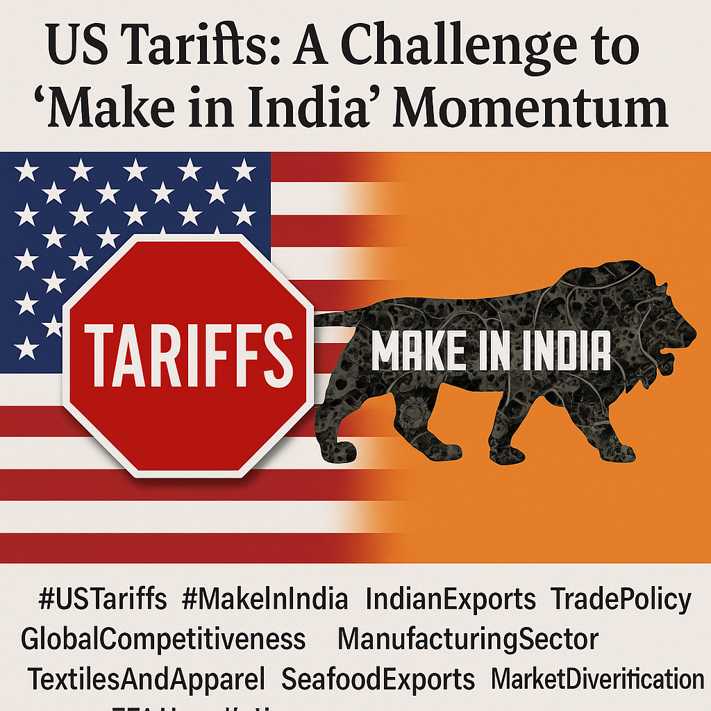 US Tariffs: A Challenge to “Make in India” Momentum – "Connecting ...