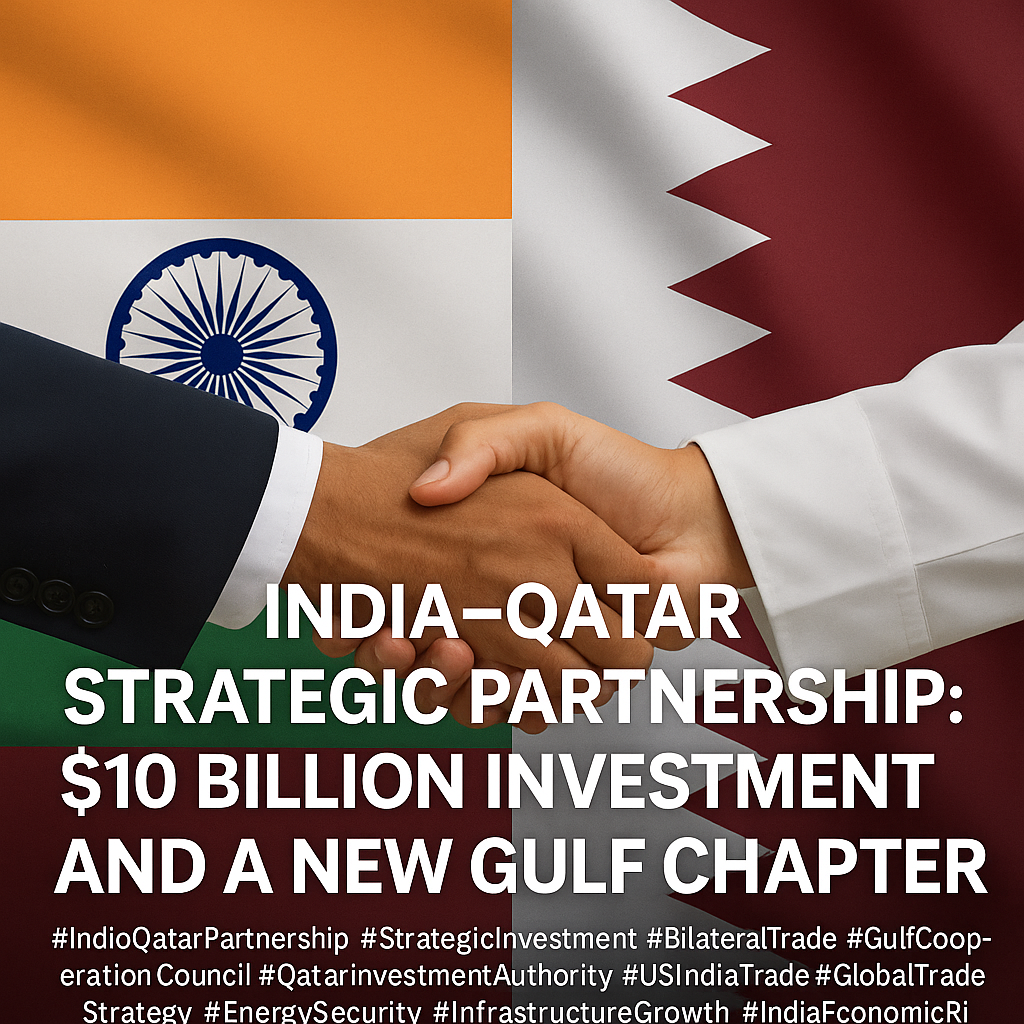 India–Qatar Strategic Partnership: $10 Billion Investment and a New ...
