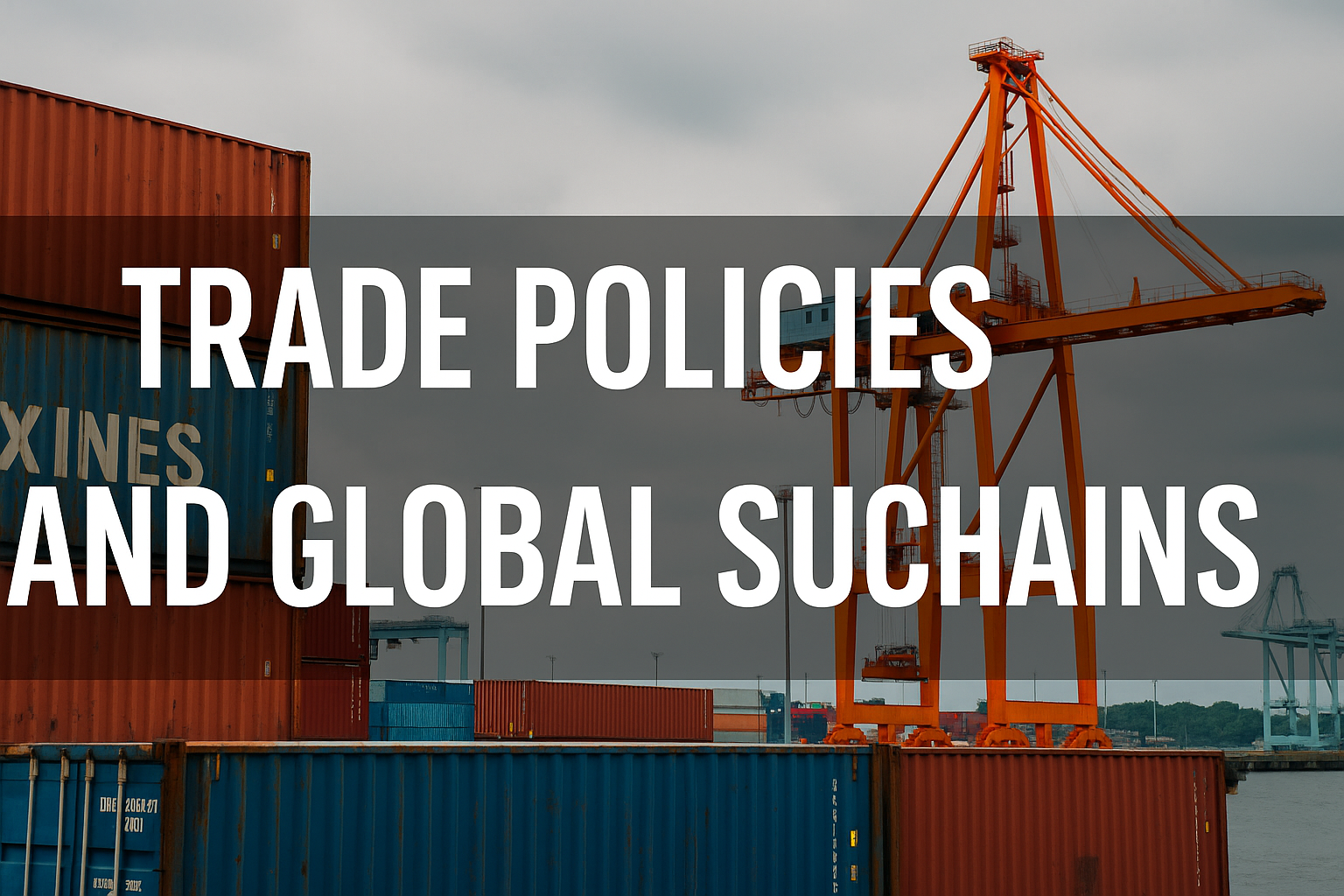 Trade Policies, Tariffs, and Global Export Shifts – "Connecting ...