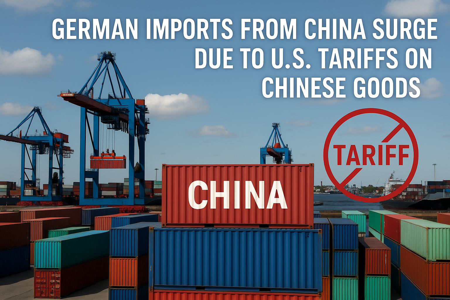 Germany’s Import Surge from China: A Tariff-Driven Realignment ...