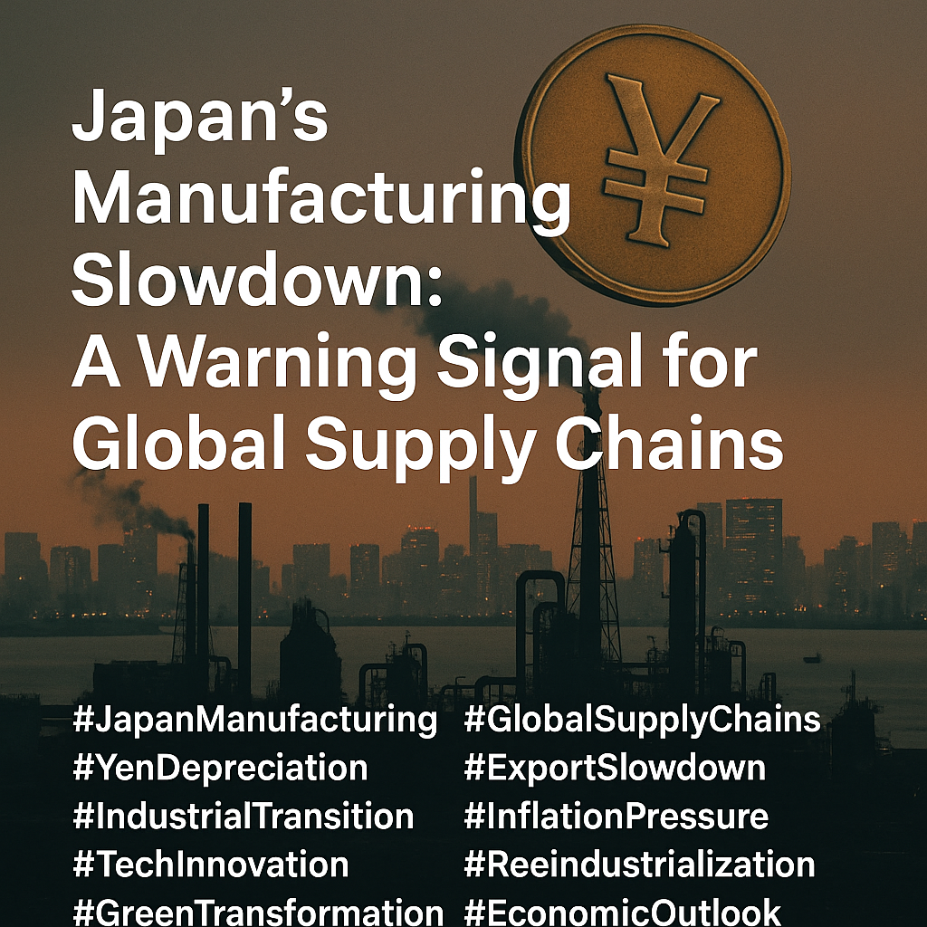 Japan’s Manufacturing Slowdown: A Warning Signal for Global Supply ...